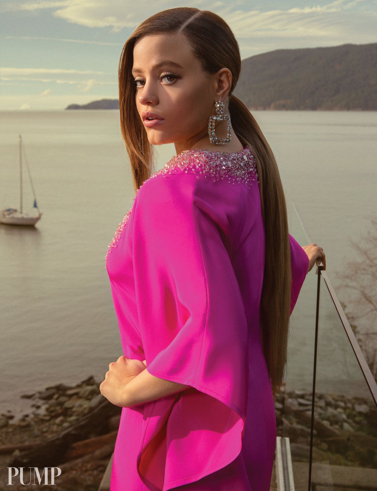 Shooting Sarah Jeffery pour PUMP magazine - 26 août 2022