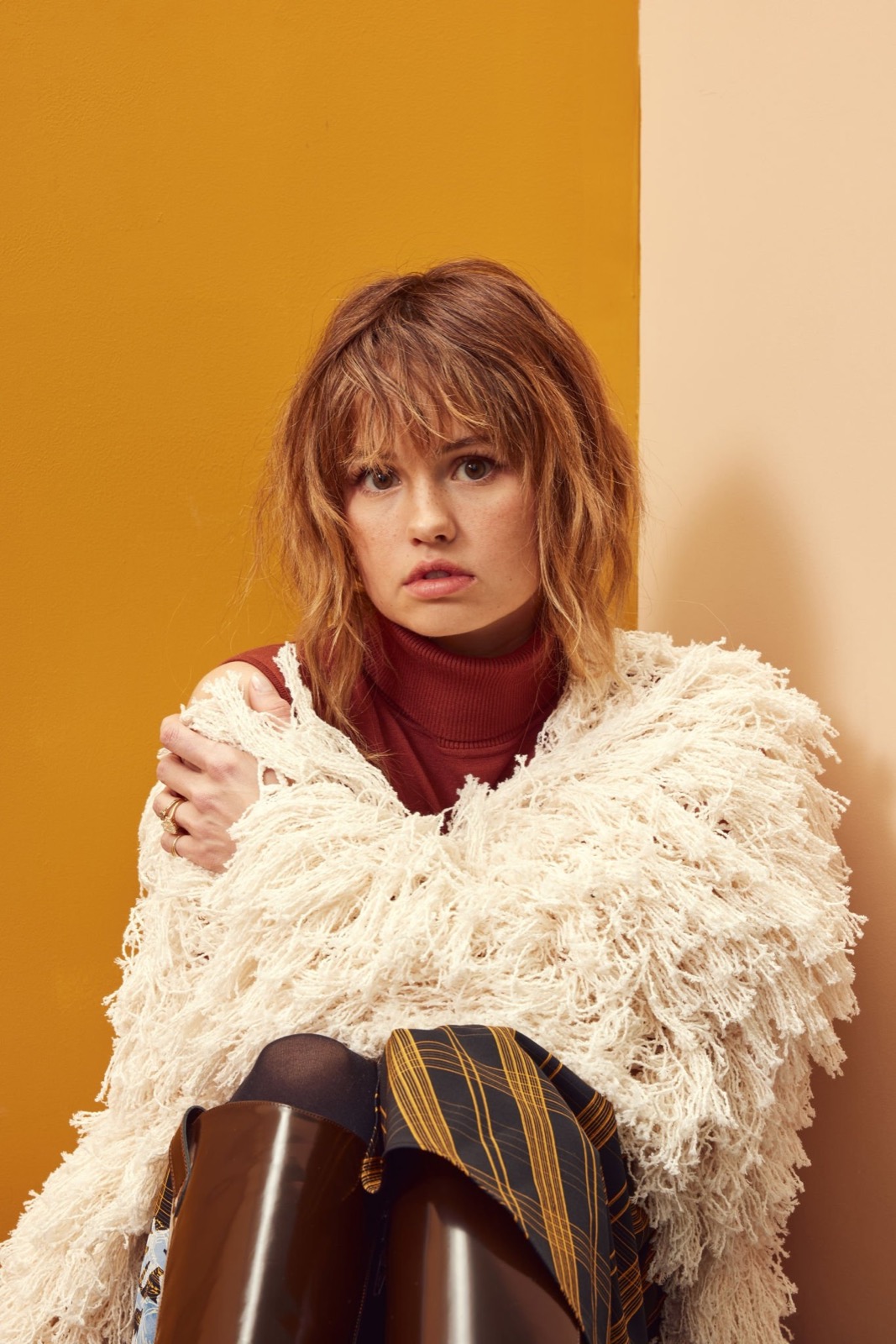 Shooting Debby Ryan pour The IMDb Portrait Studio au Sundance in Park ...