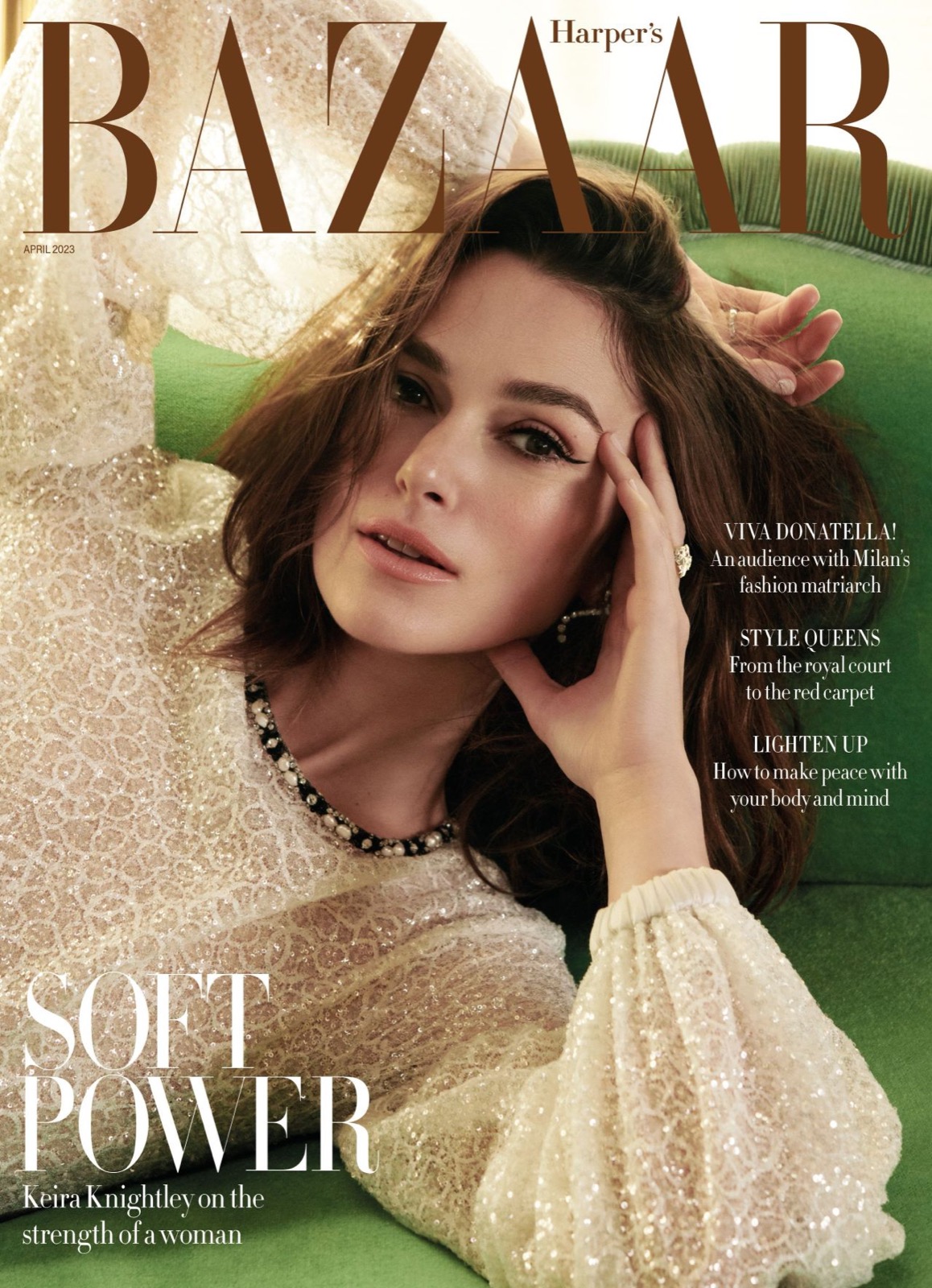 Keira Knightley dans Harper’s Bazaar magazine - 20 mars 2023