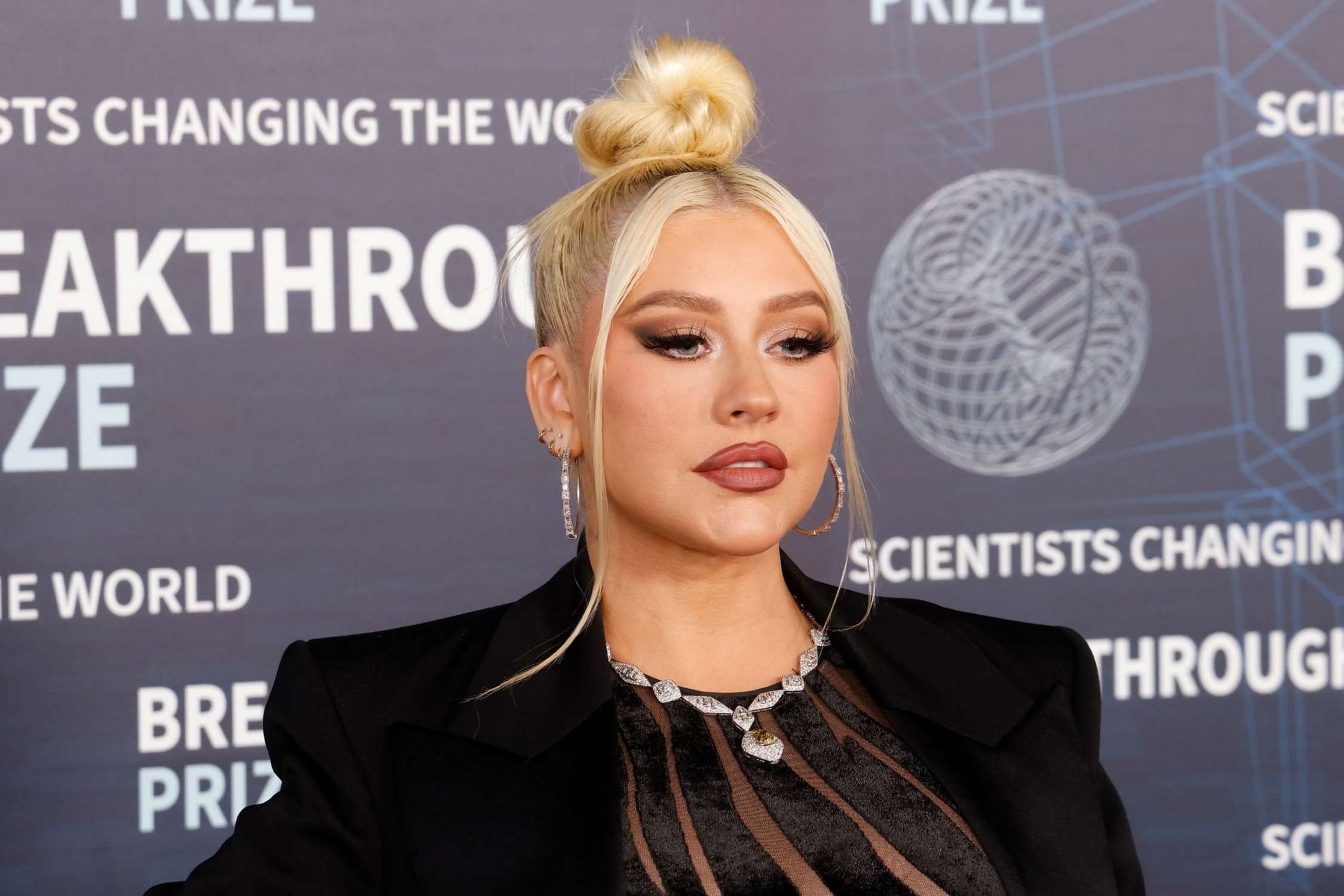 Christina Aguilera au Breakthrough Prize 2023 à Los Angeles - 27 avril 2023
