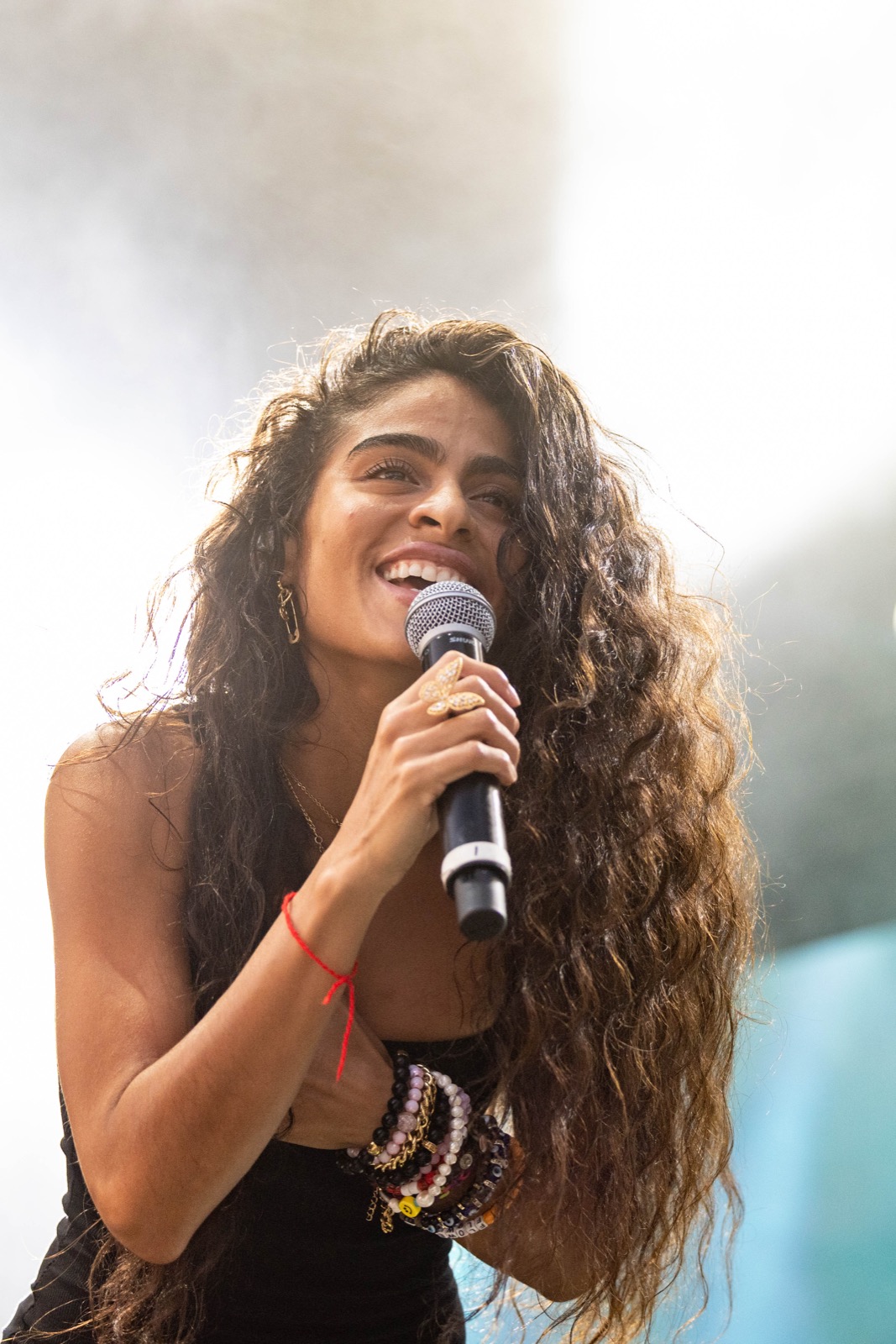La chanteuse Jessie Reyez en concert au Lollapalooza Music Festival à ...