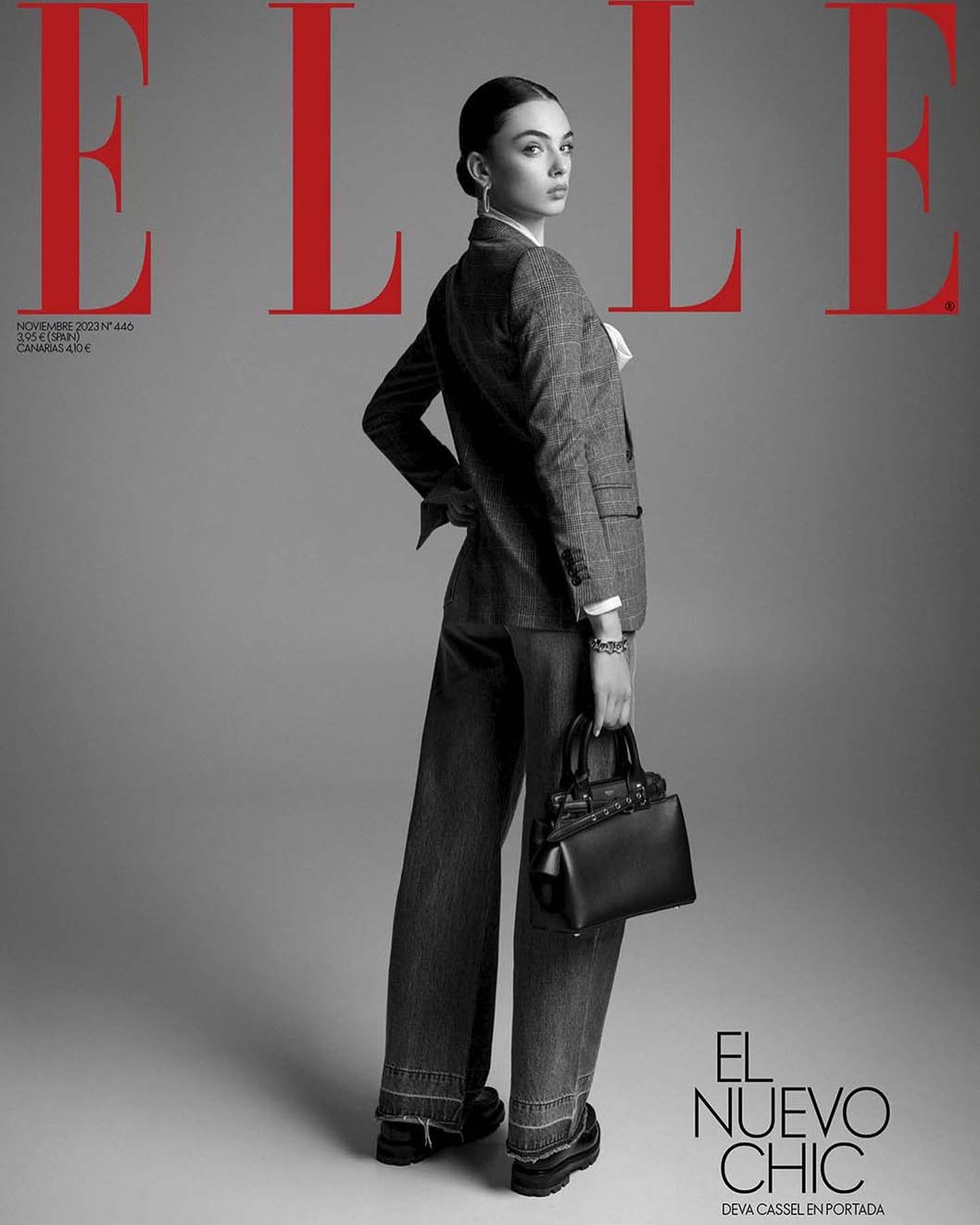 Deva Cassel dans Elle magazine ( Espagne ) - 26 octobre 2023